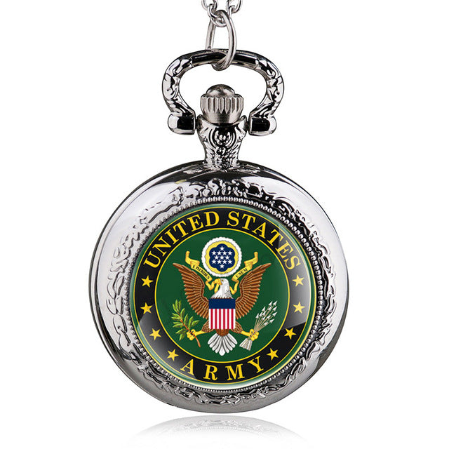 "US ARMY" Vintage Pocket Watch – We The People Designs